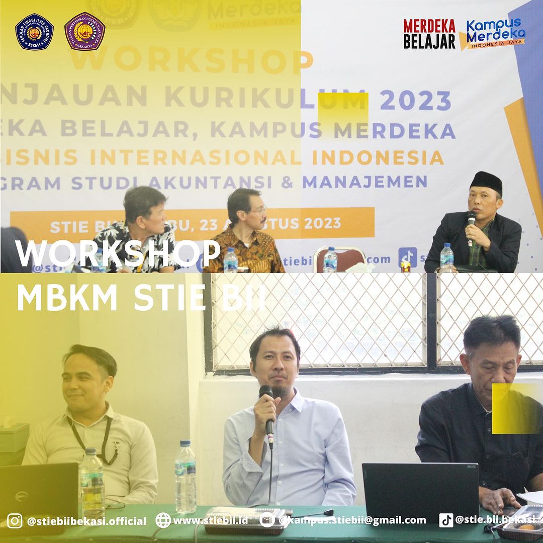 Workshop Peninjauan Kurikulum 2023 Merdeka Belajar, Kampus Merdeka STIE ...