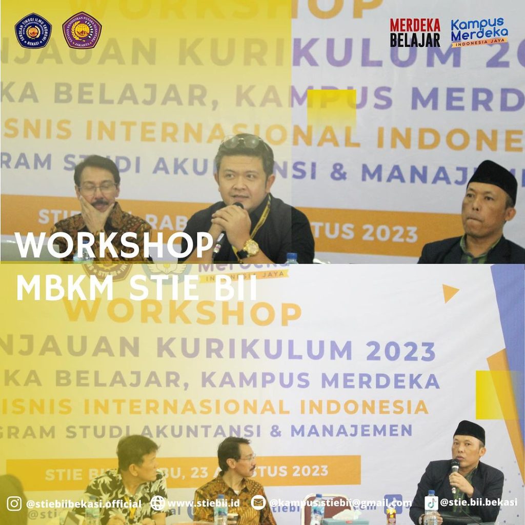 Workshop Peninjauan Kurikulum 2023 Merdeka Belajar, Kampus Merdeka STIE ...
